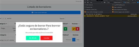 Javascript Function Attached Sweetalert Confirmation Button Not Works