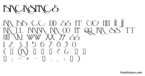 Backspace Font Download For Free Online