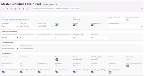Master Scheduling Level 1 Ifs Community