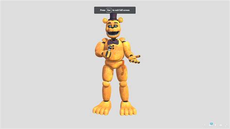3d File Spring Freddy 🦸・3d Printing Idea To Download・cults