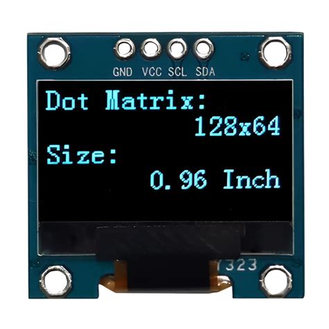 Tutorial Using The 096″ 128 X 64 Graphic I2c Oled Displays With Arduino Oled Arduino