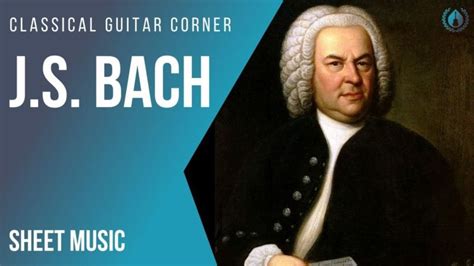 Johann Sebastian Bach 1685 1750 Sheet Music