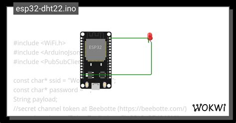 Subscribe Led Wokwi ESP32 STM32 Arduino Simulator