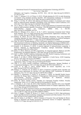 UAV PATH PLANNING USING GENETIC ALGORITHMWITH PARALLEL IMPLEMENTATION PDF