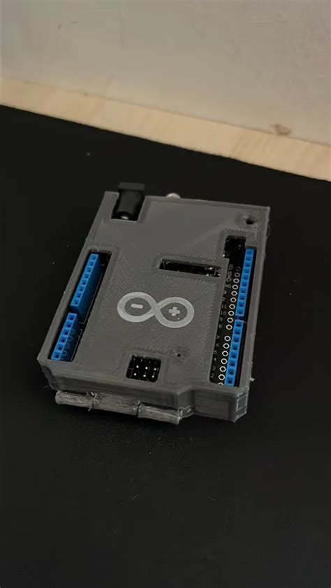Arduino Uno Clone Case Usb C Port By Risiko Download Free Stl Model