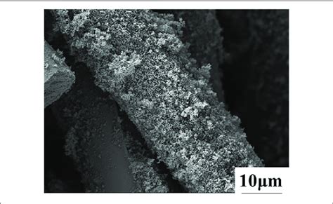 Sem Image Of The Fiber Reinforced Csio 2 Aerogel Composite