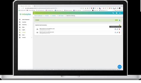 Set Up A Salesforce Connection