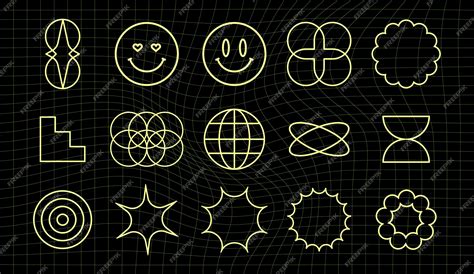 네온 핑크 색상의 기하학 와이어프레임 모양 및 그리드 3d 하트 추상 배경 패턴 트렌디한 사이키델릭 레이브 스타일의 사이버 펑크