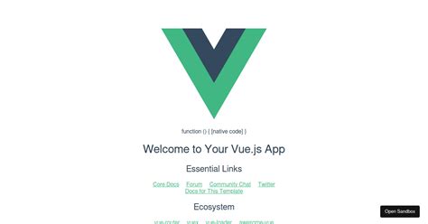 Vue Template Forked Codesandbox Vue Template Forked Codesandbox