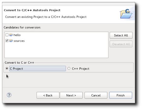 Cdtautotoolsuser Guide Eclipsepedia