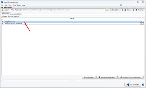 How Processors Are Used In Route Configuration PilotFish Tutorial
