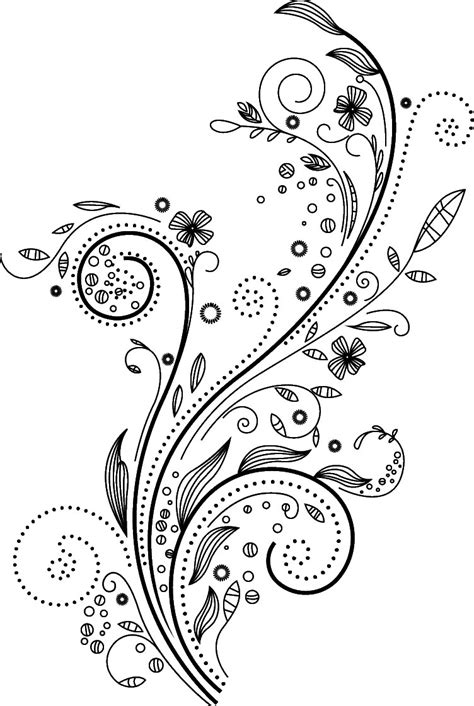 ポップでかわいい花のイラスト・フリー素材／no1080『手書き風』