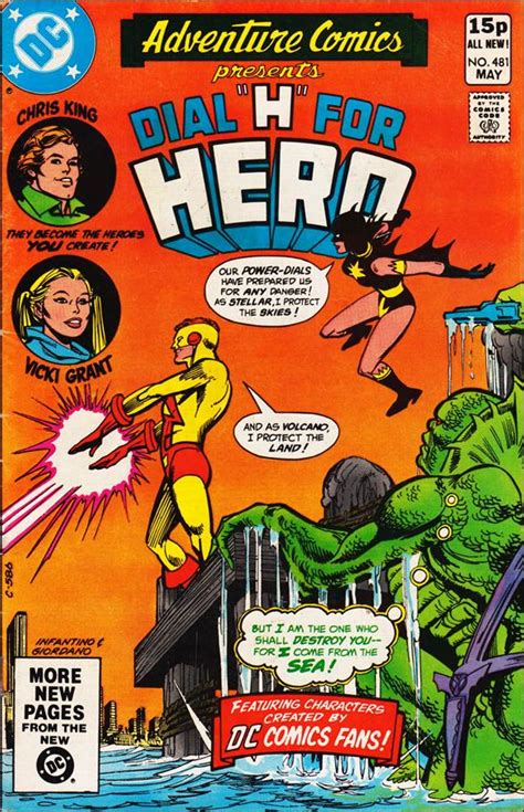 Adventure Comics 1938 Issue 481 B Uk Price Cover