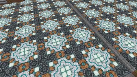 Minecraft Glazed Terracotta Floor