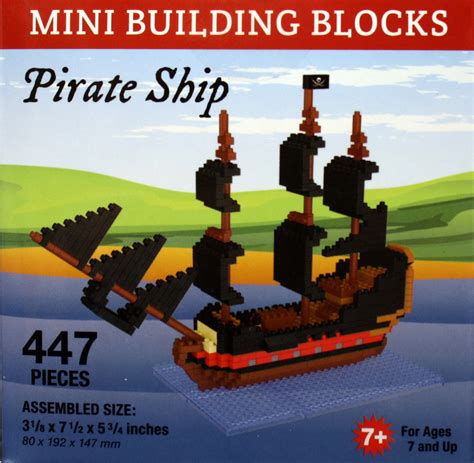 Mini Building Blocks Pirate Ship The Country Christmas Loft