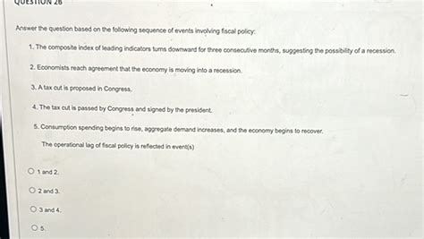 answer the question based on the following sequence of events involving
