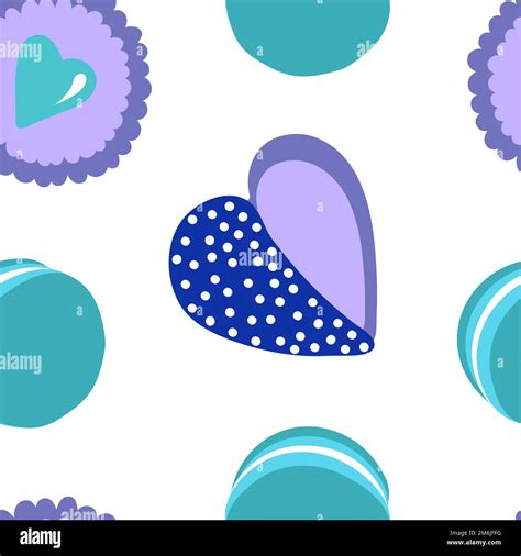 Fantastic Blue Purple And Violet Pattern Stock Vector Image And Art Alamy