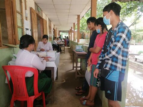 လှည်းကူးမြို့နယ်တွင် ၂၀၂၂ ၂၀၂၃ ပညာသင်နှစ် အခြေခံပညာကျောင်းများတွင် ကျောင်းသား၊ ကျောင်းသူလာရောက