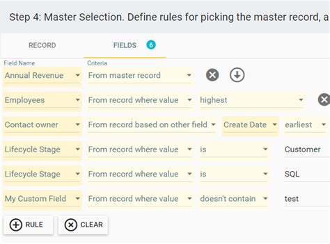 Module Overview Merge Duplicates Insycle