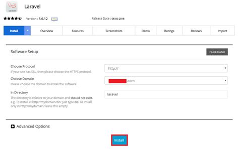 Cara Install Laravel Melalui Cpanel Nusantarablog