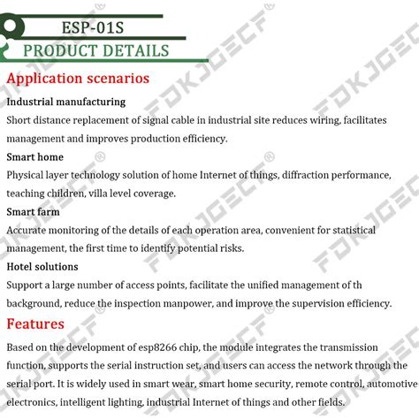 Esp 01 Upgraded Version Esp 01s Esp8266 Serial Wifi Model Authenticity Guaranteed Internet Of