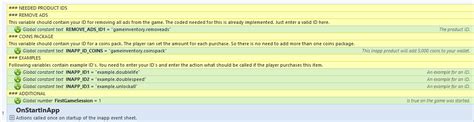 Game Inventory Construct 2 Shatter Box