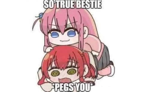 So True Bestie Pegs You Know Your Meme