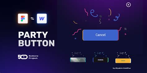 3d dropdown effect button 2 figma