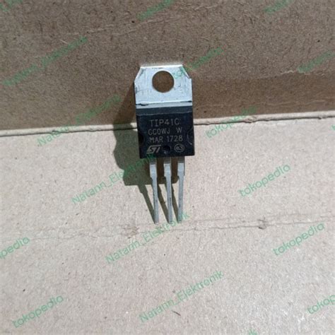 Jual 5237 Transistor Tr Power Tip41c Tip 41 C Tip41 41c Rrt Jakarta Barat Master Elektronika