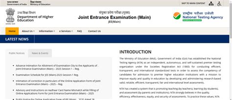 Jee Main Admit Card 2025 Out Direct Link Download Session 1 Hall