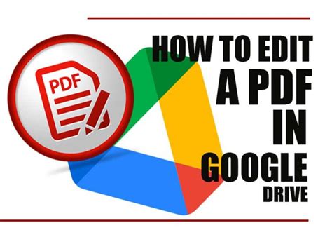A Step By Step Guide On How To Edit A PDF In Google Drive