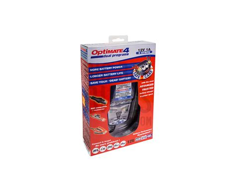 Optimate 4 Dual Program Battery Charger - BigBadBikes.com™