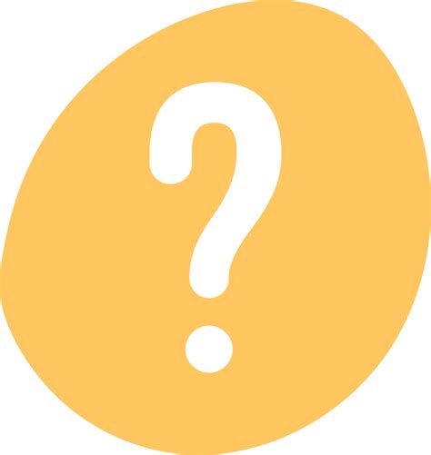 Color Blob With Question Mark Symbol 21971808 Png