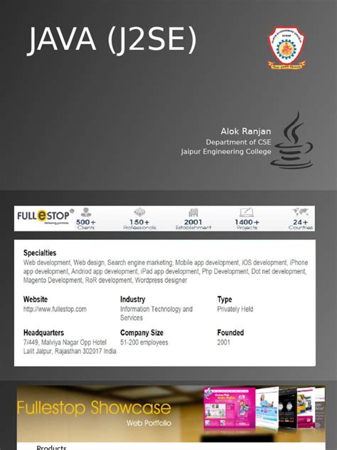 Pptjava Pdf Java Programming Language Java Software Platform