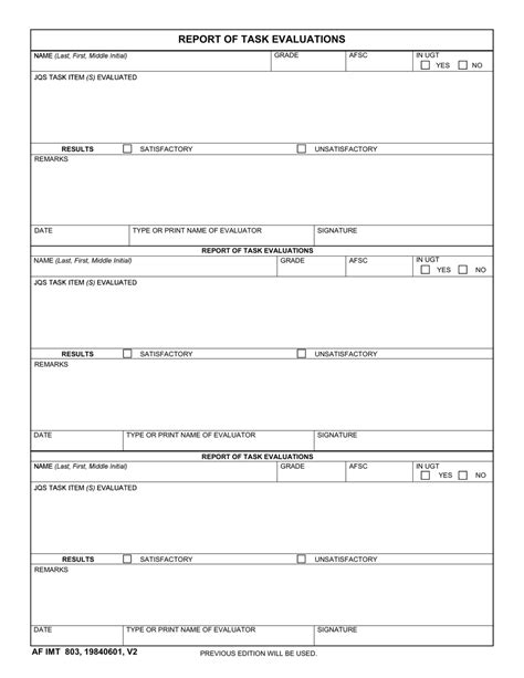 AF IMT Form 803 Fill Out Sign Online And Download Fillable PDF Templateroller