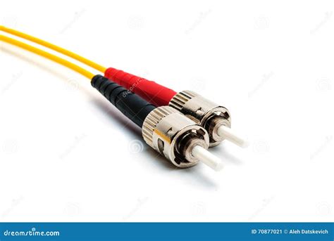 Optical Connectors Lc Type Stock Image Image Of Fibre