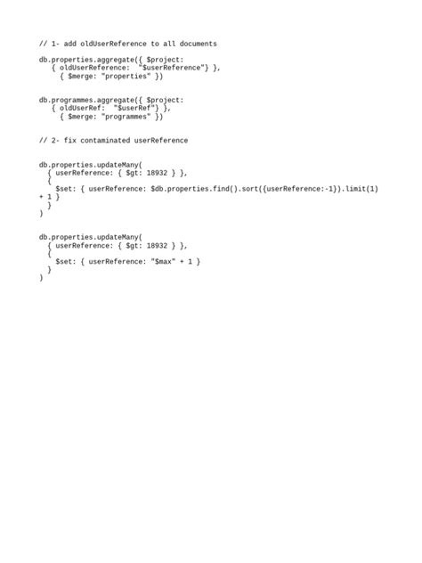 Update Data Migration Issue Pdf