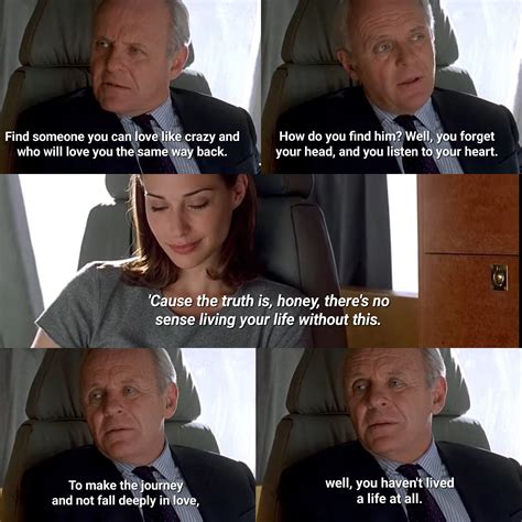 Meet Joe Black 1998 Meet Joe Black Love Quote Meet Joe Black