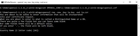 How To Make Your Own Cert With Openssl On Windows Reloaded Didier Stevens