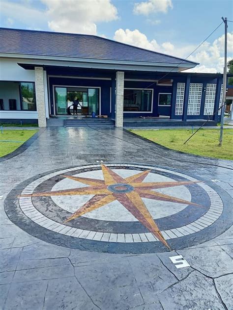 Cement Colour Cement Colour พื้นคอนกรีตพิมพ์ลาย