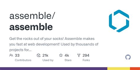 Github Assembleassemble Get The Rocks Out Of Your Socks Assemble