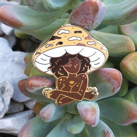 Sexy Mushroom Girls Enamel Pins Red Mushroom Artofit
