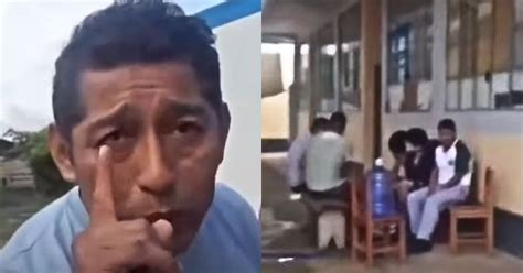 Madre De Dios Profesores Son Captados Bebiendo Licor En Colegio Infobae