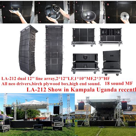 T I Professional Speaker Top Pro Audio Line Array Speaker Box China