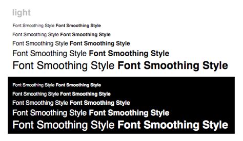 Apple Mac Font Smoothing Styles Mike Afford Media