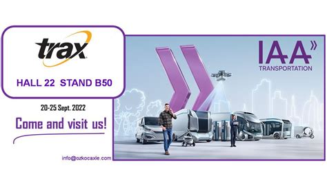 Iaa 2022 Hannover Özkoç Trax Dingil Sanayi