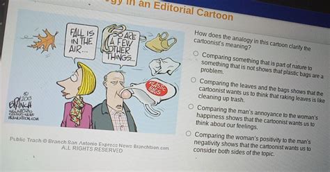 Y In An Editorial Cartoon Fallis C Are How Does The Analogy In This Cartoon Clarify The In [algebra]