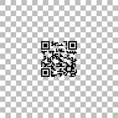 Qr Code Icon Flat Stock Vector Illustration Of Binary 149211328