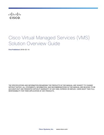 Cisco Managed Services Accelerator Guide Manualzz