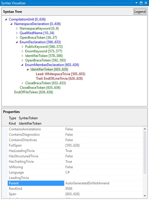 Generate A C Enum With Rosyln